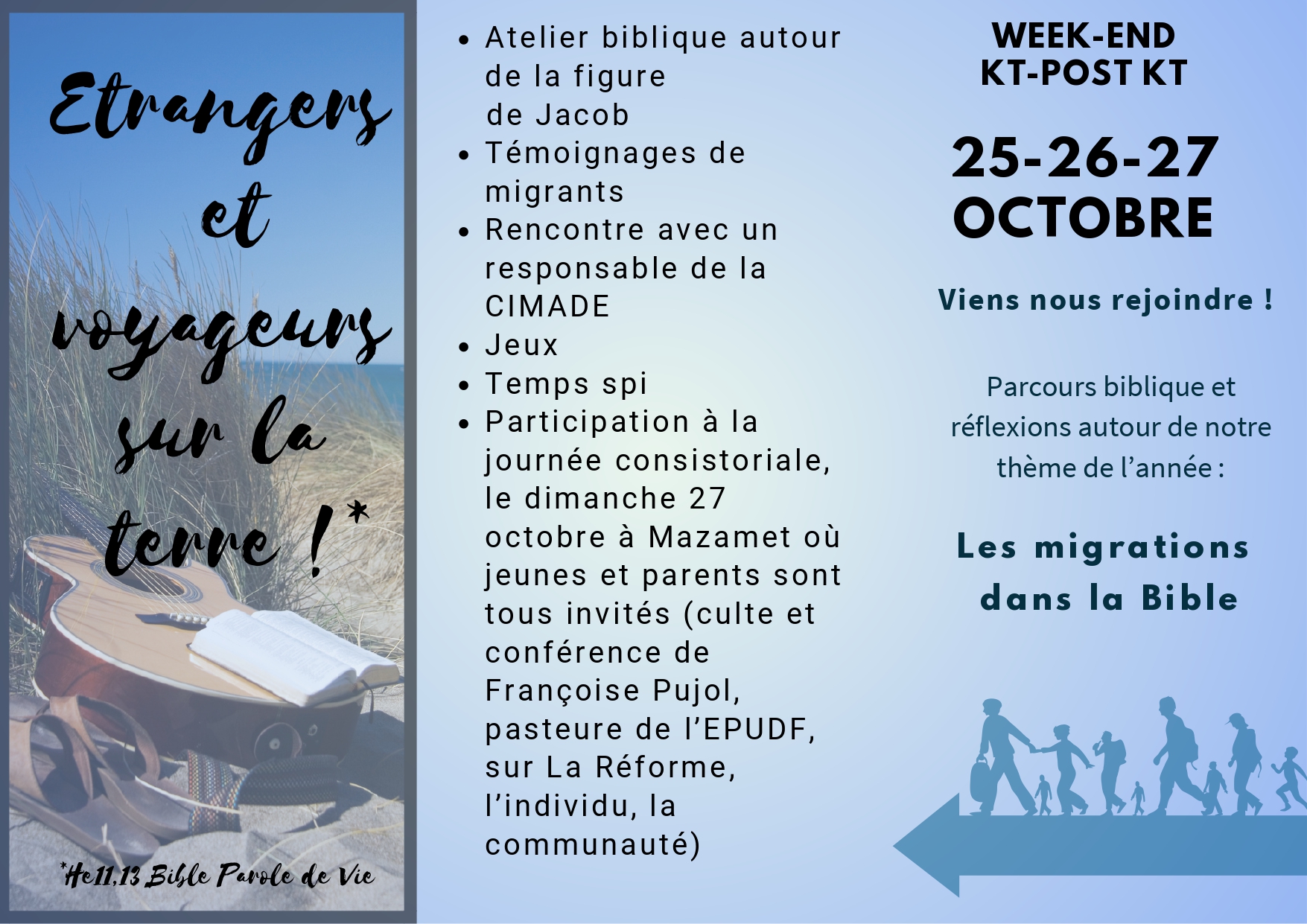 Culte du 6 octobre 2024- Culte jeunesse - Mazamet alentours